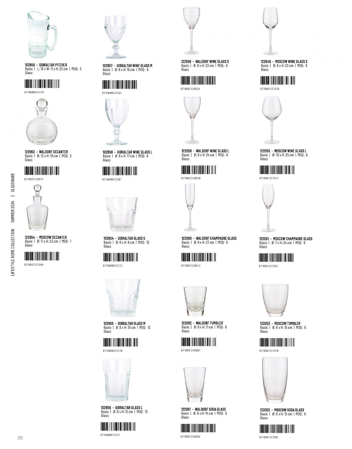 Glassware » LifeStyle - Home Collection